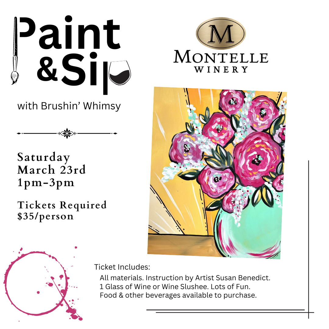 Paint & Sip At Montelle Winery - Visit Augusta, MO | America's First ...